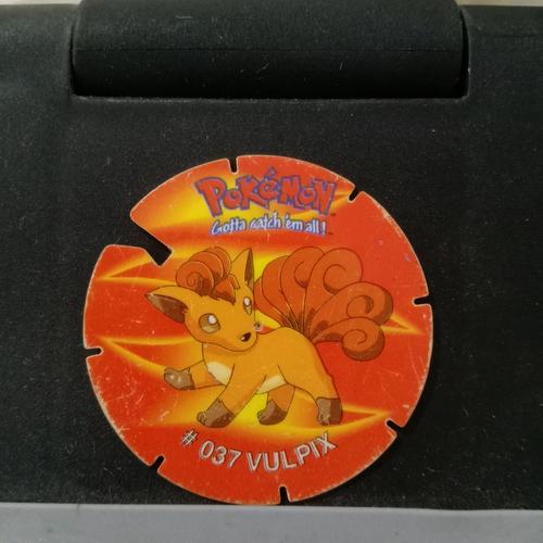 Jual mainan hadiah chiki tazos spin smash pokemon vintage jadul vulpix ...