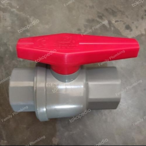 Jual BALL VALVE STOP KRAN PVC 2" INCH TAIWAN CM KDJ ZUKI SOVA - HARUS KDJ - Jakarta Pusat ...