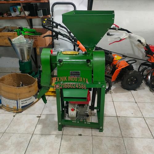 Jual mesin giling / selep padi mini THM 350 komplit engine 8Hp ...