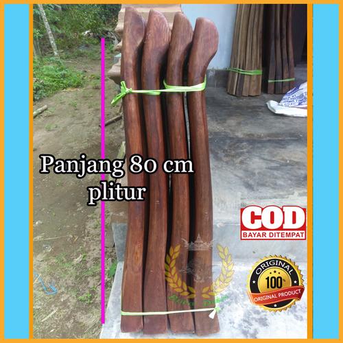 Jual Doran/ gagang pacul pendek 80cm / gagang cangkul plituran - Kab ...