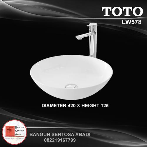 Jual WASTAFEL TOTO LW 578 J / WASTAFEL SET TOTO / WASTAFEL BODY ONLY ...