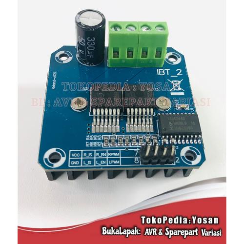 Jual BTS7960 HIGH CURRENT MOTOR DRIVER H-BRIDGE MODULE FOR ARDUINO BTS ...