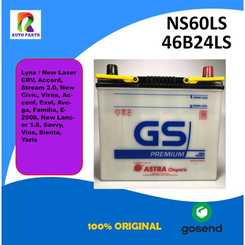 Jual Battery / Aki GS ASTRA Premium / Basah NS60LS (46B24LS ) - +Air Accu Lion - Kota Pekanbaru ...