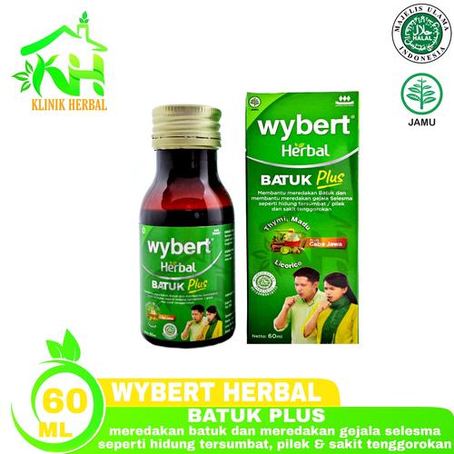 Jual Wybert Herbal Batuk Dewasa & Anak - Obat Batuk Herbal - PLUS ...