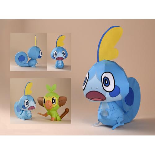 Jual Pokemon Sobble Friends Papercraft - Kab. Bekasi - Papercraft ...