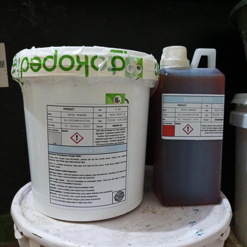 Jual cat epoxy lantai-cat epoxy body coat - epoxy sealer, 20 kg set ...