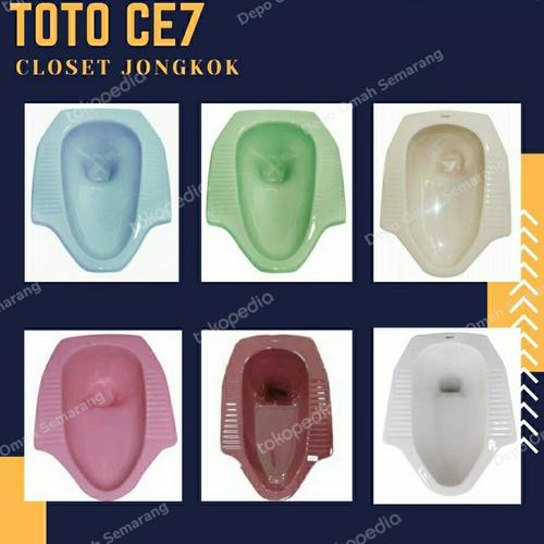Jual Kloset jongkok TOTO CE7 ORIGINAL TOTO warna - Kota Semarang - TS ...