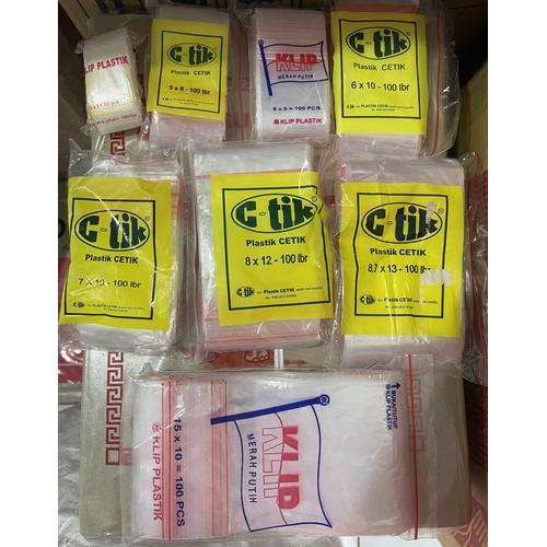 Jual Plastik Klip / Plastik Cetik / Klip Bendera Merah Putih (Isi 100 ...