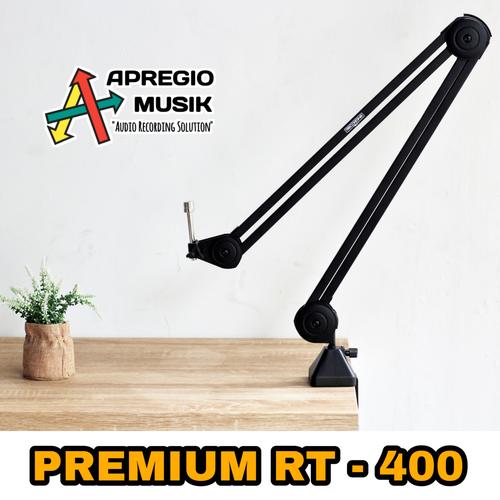 Jual Recording Tech Premium RT400 RT 400 arm Stand Jepit Meja ...