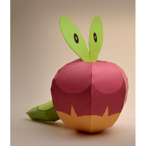 Jual Pokemon Applin Apple Papercraft - Kab. Bekasi - Papercraft Tiviti ...