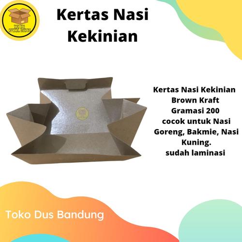 Jual Box Nasi Modern/Rice Pack Box Mie Modern Dus Kekinian - M - Kota ...