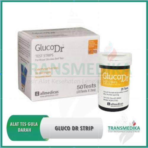 Jual Strip Gluco Dr Biosensor Blood Glucose Gula Darah GlucoDr Isi 50 ...