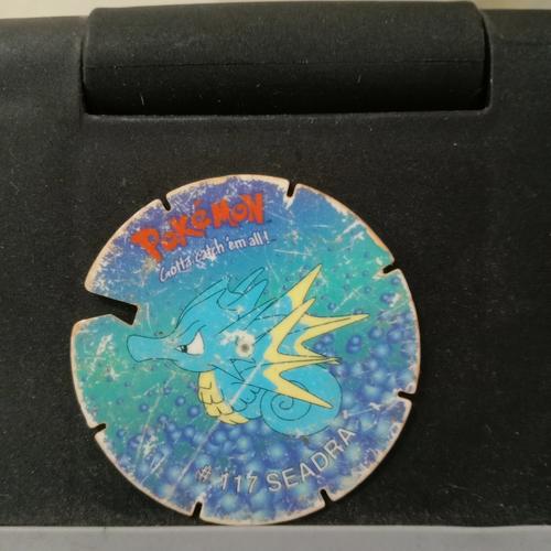Jual mainan hadiah chiki tazos spin smash pokemon vintage jadul seadra ...