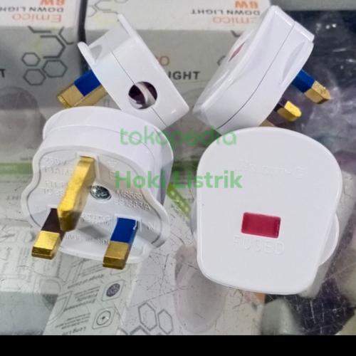 Jual steker ac kaki tiga/steker ac/colokan ac/steker colokkan ac broco ...