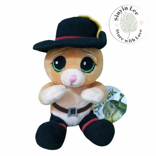 Jual Gantungan Boneka Kucing Shrek Push in Boots DreamWorks Lucu ...