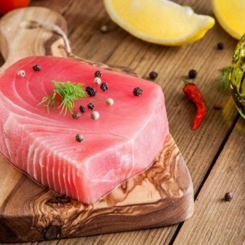 Jual Ikan Tuna Steak Daging Ikan Tuna Harian Segar Dan BERGARANSI 1kg ...