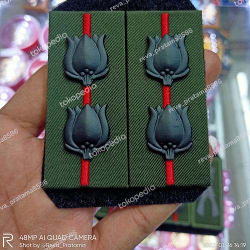 Jual Pangkat kerah baju pdl letkol - logam - Jakarta Pusat - reva ...