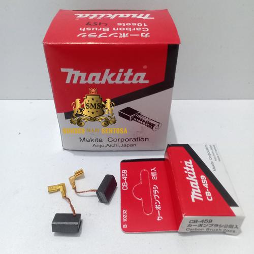 Jual CARBON BRUSH/SPUL/ARANG MAKITA CB 459 HARGA PER KOTAK ISI 10 SET ...