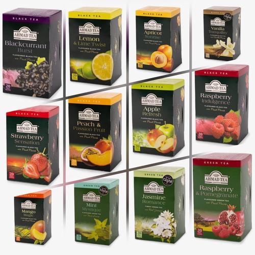 Jual AHMAD TEA LONDON PREMIUM TEA BLACK/ GREEN/ FRUIT/ 20 PCS PER BOX ...