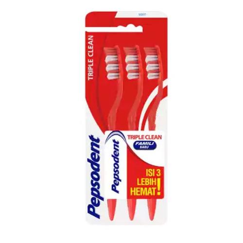 Jual PEPSODENT TB TRIPLE CLEAN 1s dan 3s - Soft 1s - Kab. Sidoarjo ...