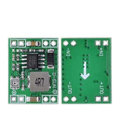 Jual Ultra-Small Size DC-DC Step Down Power Supply Module MP1584EN 3A ...