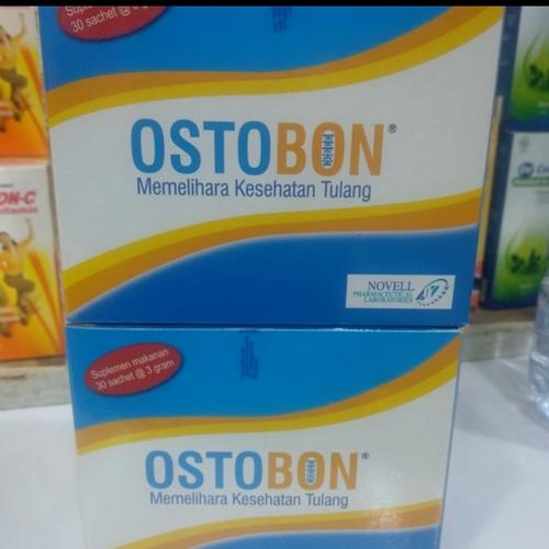 Jual Ostobon Sachet box isi 30 Sachet @3 gram, Memelihara kesehatan ...