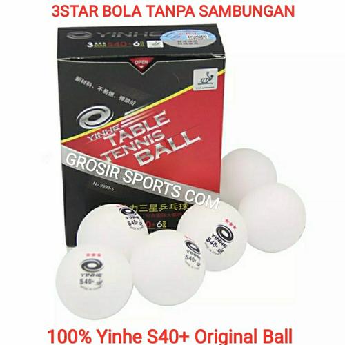 Jual Bola Pingpong Tenis Meja YINHE 3-STAR S40+ SEAMLESS - Kota Bandung - GROSIR SPORTS COM ...