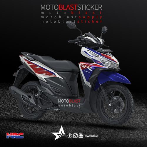 Jual Decal stiker Honda Vario 125-150 fireblade hrc fullbody motoblast ...