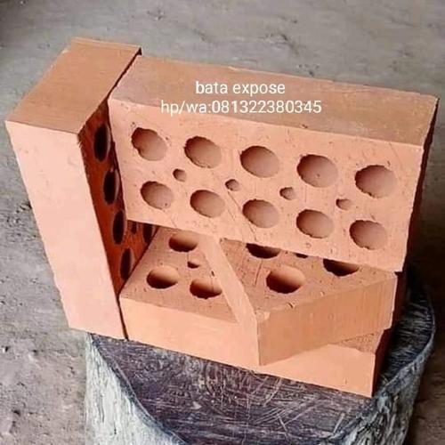 Jual bata expose lubang 14 - Merah, 10x20x5.cm - Kab. Bogor - surya ...