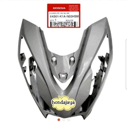 Jual panel tameng lampu depan beat 2020 2021 2022 silver glossy ORI k1a ...