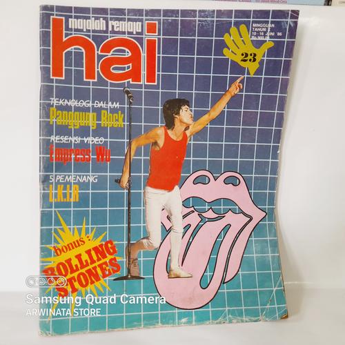 Jual Majalah Hai Edisi 10-16 Juni 1986 - Kab. Bekasi - Arwinata Store | Tokopedia
