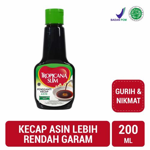 Jual Tropicana Slim KECAP ASIN Kecap Diet Rendah Garam - 200ml - Kota ...