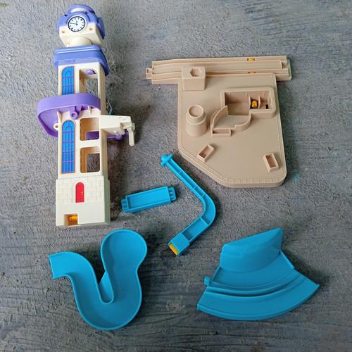 Jual Plarail Chuggington Brewster with Action Clock Tower Part Takara ...
