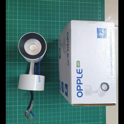 Jual Opple Spotlight Spot Light 7w 7 Watt Plafon High Kualitas - Putih ...