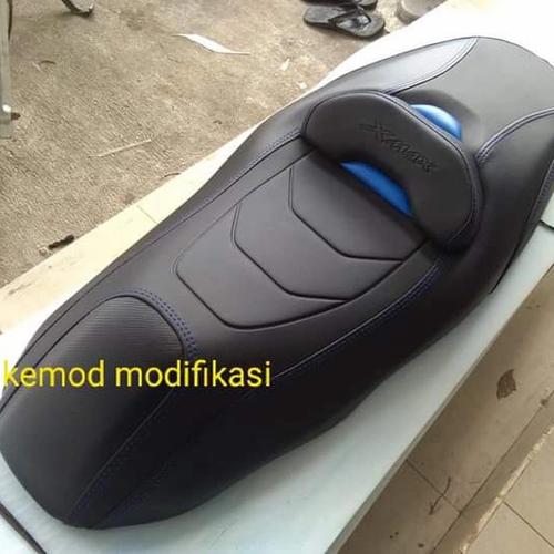 Jual jok xmax 250cc di custom model eropa dari fiber asli dan kulit ...
