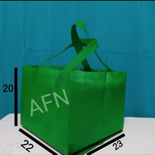 Promo tas spunbond box 22x22 - hijau muda - Jakarta Barat - arfin ...