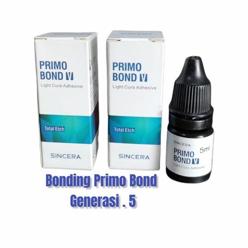 Jual Bonding Primo Bond Generasi 5 / Light Cure Bonding Komposit ...