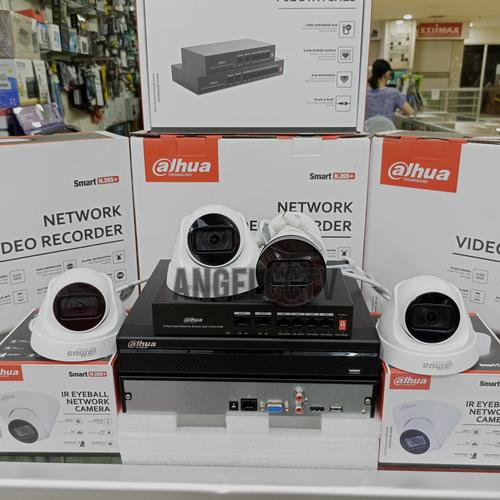 Jual PAKET CCTV DAHUA IP 4ch 4 Cctv/1 out 3 in/Bergaransi resmi - +HDD ...