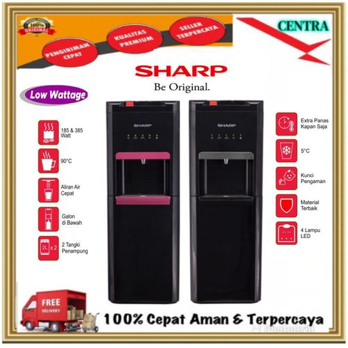 Jual DISPENSER SHARP GALON BAWAH SWD-66EHL-BS / SWD66EHL-BP - Kota ...