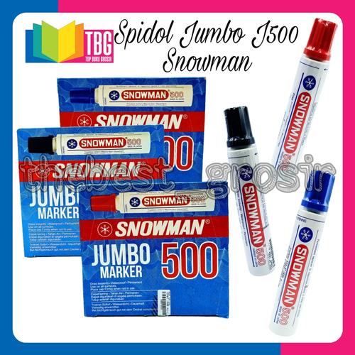 Jual SPIDOL JUMBO J500 (PERMANEN) SNOWMAN/ SPIDOL PERMANENT/ SPIDOL ...