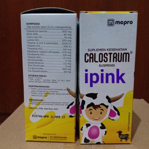 Jual Calostrum sirup vitamin - Jakarta Pusat - IPINK FARMA | Tokopedia