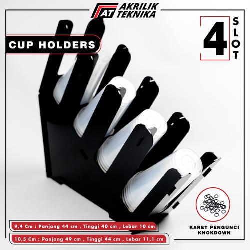 Jual RAK / RACK / DISPENSER / ORGANIZER PAPER CUP MEDIUM 9.4 CM ...