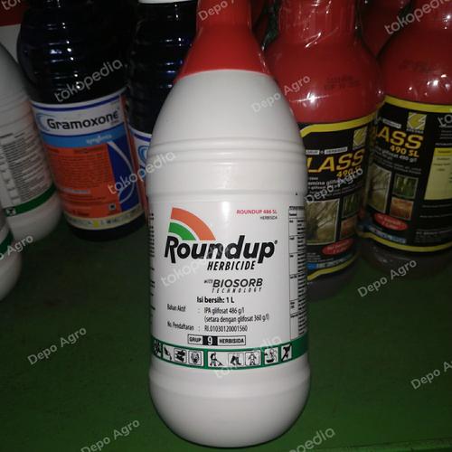 Jual Roundup Biosorb 486SL 1 Liter Herbisida Pembasmi Rumput Sampai ...