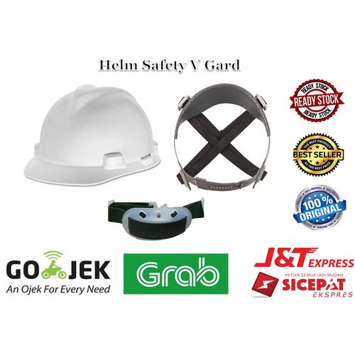 Promo Helm Safety Proyek V Gard Helm Safety Proyek Murah SNI Safety ...