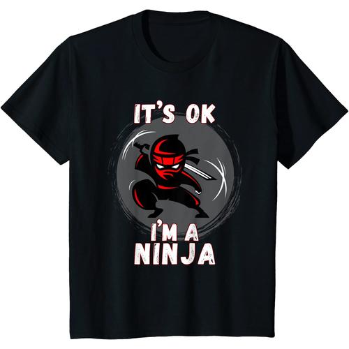Jual Baju anak Its ok I'm a Ninja - Perfect Ninja T Shirt for Kids ...