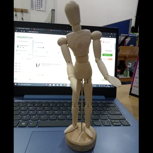 Jual MANEKIN KAYU V-TEC WOOD MANNEQUIN FEMALE 20CM (8") - Jakarta Barat ...