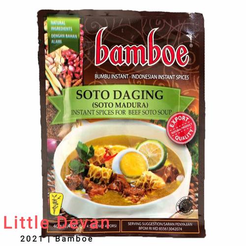 Jual bamboe bumbu instan soto ayam soto daging goreng bali semur gule ...
