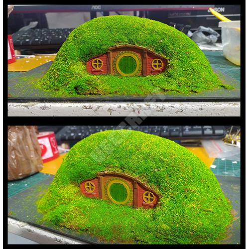 Jual Hobbit House / Miniatur Pintu Jendela Rumah Hobbit / Rumah Kurcaci ...