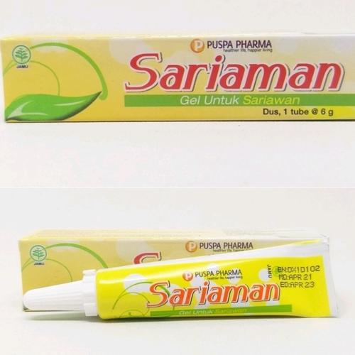 Jual SARIAMAN GEL KEMASAN 5 ML MENGATASI SARIAWAN ORIGINAL - Kab ...