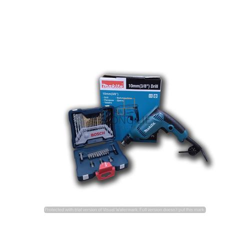 Jual Makita Mesin Bor 6412 + X Line 33pcs Mata Bor Obeng Set - Kota ...